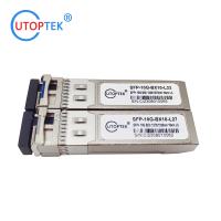 China 10Gb/s SFP+ SM Bidi LC 10km 1270/1330nm Fiber optical sfp transceiver module for cisco/huawei/Linksys/Mikrotik for sale
