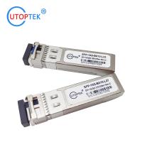 China 10Gb/s SFP+ SM Bidi LC 10km 1270/1330nm Fiber optical sfp transceiver module for cisco/huawei/Linksys/Mikrotik for sale