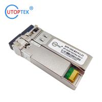 China 10Gb/s SFP+ SM Bidi LC 10km 1270/1330nm Fiber optical sfp transceiver module for cisco/huawei/Linksys/Mikrotik for sale