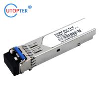 China 1.25G CWDM SFP 80km 1270~1610nm optical fiber transceiver module for cisco/huawei/Extreme/Alcatel/Arista for sale