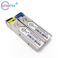 China 155M SFP SMF Bidi LC 20km 1310/1550nm optical fiber sfp transceiver module for cisco/huawei/ZTE/Viettle for sale