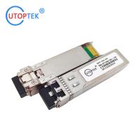 China SFP-10G-SR Cisco compatible 10G SFP+ MMF SR 850nm 300m duplex LC optical fiber sfp transceiver module for sale