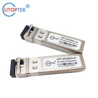 China SFP+ BiDi WDM 10GbE 20km Universal Optical Transceiver Tx1270/Rx1330nm single mode 10g bidi 20km sfp module for sale
