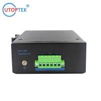 China 8port 10/100/1000Base-T to 2x1000M-Fx industrial Unmanaged SFP Ethernet switch DIN Rail for sale