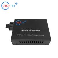 China 10/100Mbps MultiMode dual SC 1310nm 2km Ethernet to Fiber optical Media Converter China factory for sale