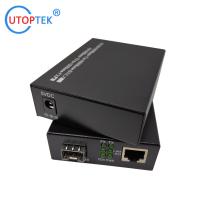 China 10/100Mbps RJ45 to SFP Fiber optical Media Converter Wholesale Chinese factory media converter price for sale