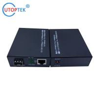 China 10/100Mbps RJ45 to SFP Fiber optical Media Converter Wholesale Chinese factory media converter price for sale