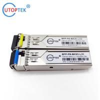 China 155M SFP SMF Bidi LC 40km 1310/1550nm optical fiber sfp transceiver module for cisco/huawei/ZTE/Viettle for sale