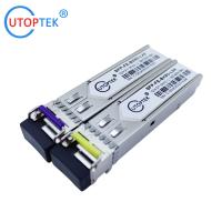 China 155M SFP SMF Bidi LC 80km 1490/1550nm optical fiber sfp transceiver module for cisco/huawei/ZTE/Viettle for sale