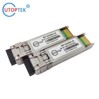China 10G WDM 80km SFP+ Bidi LC 1490/1570nm SM Single LC optical transceiver module for sale