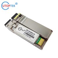 China 10Gb/s SFP+ WDM 80km Bidi LC 1490/1550nm SM Single LC optical transceiver module for sale