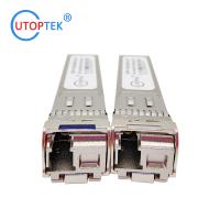China Huawei Compatible 10Gb/s SFP+ Bidi LC 40km 1330/1270nm SM Simplex LC optical transceiver module for sale
