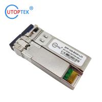 China Huawei Compatible 10Gb/s SFP+ Bidi LC 40km 1330/1270nm SM Simplex LC optical transceiver module for sale