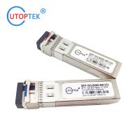 China Cisco Compatible 10Gb/s SFP+ WDM Bidi LC 60km 1330/1270nm SM Single LC optical transceiver module for sale