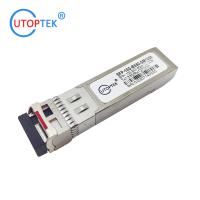 China Cisco Compatible 10Gb/s SFP+ WDM Bidi LC 60km 1330/1270nm SM Single LC optical transceiver module for sale