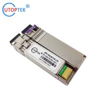 China 10g Bidi LC 100km SFP+ Transceiver Module 1490/1550nm for Cisco/Huawei/Alcatel/Juniper/Mikrotik for sale
