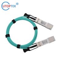 China 40G QSFP+ AOC Cable OM3 1m/3m/5m/15m/50m/100m Customized 40G AOC Cables for Data Center for sale