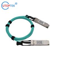 China 40G QSFP+ AOC Cable OM3 1m/3m/5m/15m/50m/100m Customized 40G AOC Cables for Data Center for sale