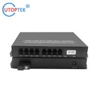 China 1/2/4/8/16/24/32/64Channels Telephone Optical Transceiver Voice Fiber Multiplexer Fxs/Fxo Pcm Mux for sale