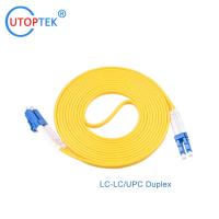China Duplex SC/FC/ST/LC fiber patch cord 0.9/2.0/3.0mm UPC/APC LSZH1m/2m/3m/5m/10m/50m patch cord cable  customized for sale