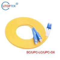 China Duplex SC/FC/ST/LC fiber patch cord 0.9/2.0/3.0mm UPC/APC LSZH1m/2m/3m/5m/10m/50m patch cord cable  customized for sale