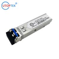 China 2.5Gb/s SFP Single mode 1310nm 20km duplex LC optical fiber Transceiver Module DDM for cisco/huawei/Aruba/HP for sale