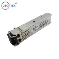 China 2.5Gb/s SFP Multi-mode 1310nm 2km duplex LC optical fiber Transceiver Module DDM for cisco/huawei/Aruba/HP for sale