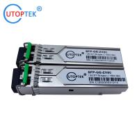 China 2.5Gb/s SFP Single mode 1550nm 80km duplex LC optical fiber Transceiver Module DDM for cisco/huawei/Aruba/HP for sale
