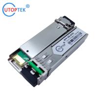 China 2.5Gb/s SFP Single mode 1550nm 80km duplex LC optical fiber Transceiver Module DDM for cisco/huawei/Aruba/HP for sale