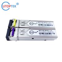China 2.5Gb/s SFP  Bidi LC 80km 1490/1550nm optical fiber Transceiver Module DDM for cisco/huawei/Aruba/HP for sale