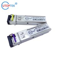 China 2.5Gb/s SFP  Bidi LC 120km 1490/1550nm optical fiber Transceiver Module DDM for cisco/huawei/Aruba/HP for sale