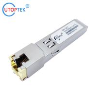 China Marvell chip high qualiqty 10/100/1000Base-T RJ45 Copper SFP module transceiver for cisco/Huawei/juniper/Nokia for sale