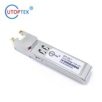 China Marvell chip high qualiqty 10/100/1000Base-T RJ45 Copper SFP module transceiver for cisco/Huawei/juniper/Nokia for sale
