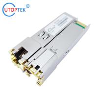 China Marvell chip high qualiqty 10/100/1000Base-T RJ45 Copper SFP module transceiver for cisco/Huawei/juniper/Nokia for sale