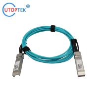 China 10G SFP+ AOC Cable OM3 1m/3m/5m/15m/50m/100m Customized 10G AOC Cables for Data Center for sale