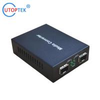 China 10G SFP+ to SFP+ media converter, 10G OEO Converter,10G SM to MM media converter,fiber to fiber media converter for sale