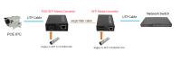 China 10/100/1000M SFP to RJ45 POE 30W media converter with DC52V power for CCTV poe IP Camera using for sale