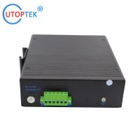 China Industrial 16x10/100/1000Mbps RJ45 ports network switch DIN Rail  IP40 4KV -40 ~+85 ℃ power input support: DC10~52V for sale
