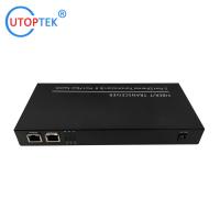 China 10/100/1000Mbps 2port RJ45+8port SC fiber ethernet media converter switch normal switch for sale