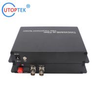 China 2ch 1080P BNC video, NO data, Fiber FC/SC/ST 20km, HD-CVI/AHD/TVI 1080P Coaxial Video over Fiber Converter for sale