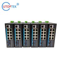 China UT28GM-SFP L2 Managed Industrial 2x1000M SFP port+ 8x10/100/1000M RJ45+1xConsole port -40 ~+85 ℃ Ethernet Switch for sale
