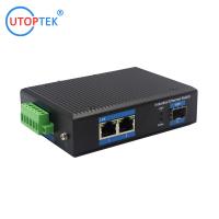 China UT12F-SFP unmanaged industrial 2x10/100Base-Tx + 1x100M-Fx SFP ethernet switch DIN Rail for sale