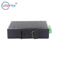 China UT11F-SFP unmanaged industrial 1x10/100Base-Tx + 1x100M-Fx SFP ethernet switch DIN Rail for sale