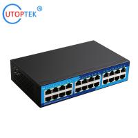 China High Quality Factory 10/100Mbps 24port RJ45 Network Ethernet Hub Switch for CCTV Network Using for sale