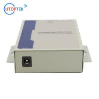 China RS232 DB9 to Fiber Modem SM Bidi SC/FC/ST 20km pair A+B Media Converter for contact closure alarm system using for sale
