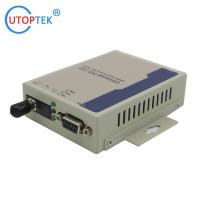 China RS232 DB9 to Fiber Modem SM Bidi SC/FC/ST 20km pair A+B Media Converter for contact closure alarm system using for sale