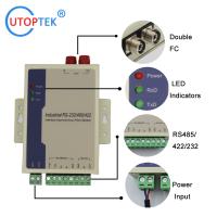 China RS485/Rs422/Rs232 over Fiber converter duplex SC/FC/ST SM 20km serial port to Fiber modem for alarm system using for sale
