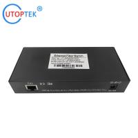 China universal Fiber Ethernet Switch 3*10/100/1000Base-Tx to 4*1000Base-Fx SFP Fiber media converter for sale