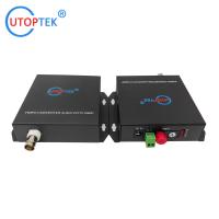 China 1ch Coaxial video+1Rs485 data to Fiber FC/SC/ST 20km HD-CVI/AHD/TVI 1080P Coaxial Fiber Video Converter for sale