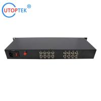 China 16ch 1080P BNC video, with Rs485 data, Fiber FC/SC/ST 20km, HD-CVI/AHD/TVI 1080P Coaxial Video over Fiber Converter for sale